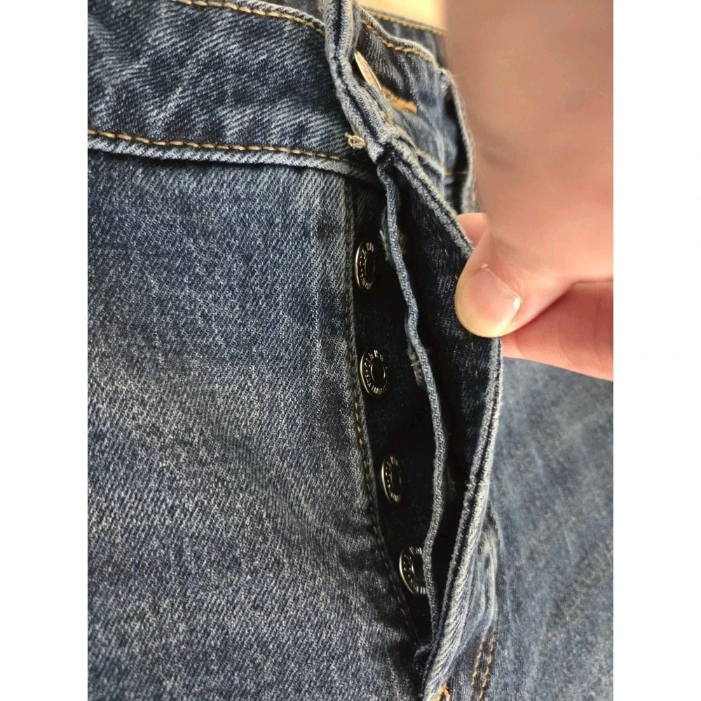 Old Navy | Jeans | Old Navy Og Straight Highrise Button Fly Cropped ...